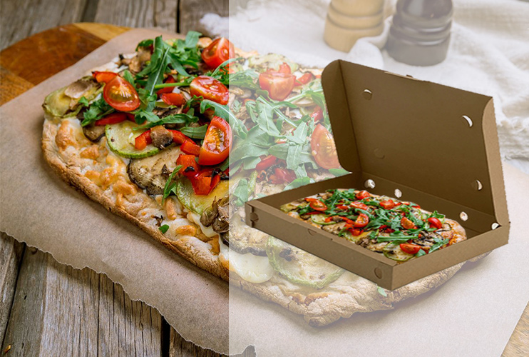 Pinsa Romana Box (23x36x4) NEU! - Velluso-Calciano GmbH